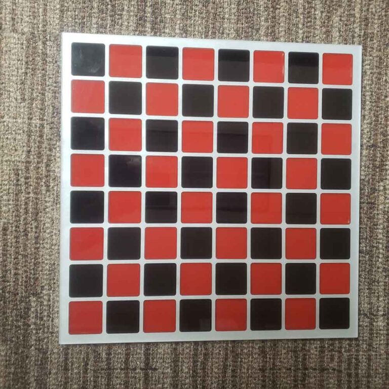 Boarderless Chess/Checker Board - Sculpted Panels