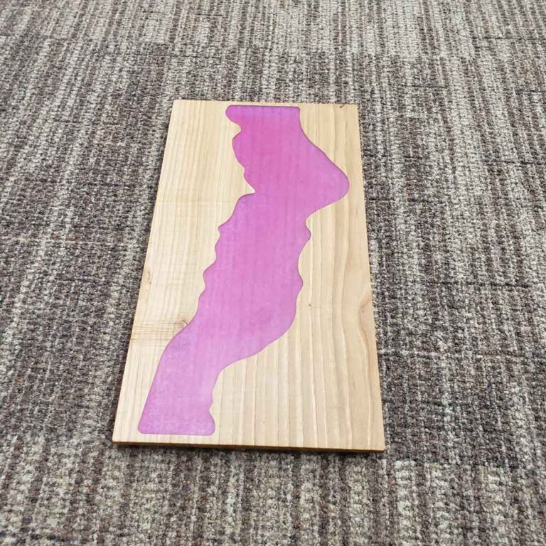 Urban Wood Epoxy River Trays - Sculpted Panels